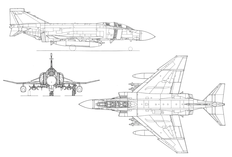 Portada comentada ( Imágenes, Planos,Perfiles y Maquetas) McDD F-4K ...