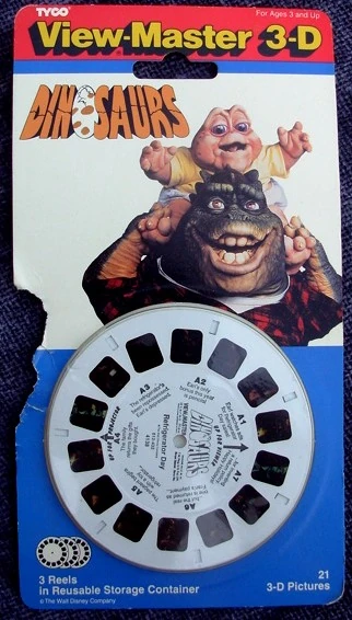 Barney The Dinosaur View Master Reels