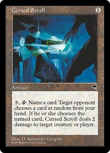 Cursed Scroll - The Magic: The Gathering Wiki - Magic: The Gathering ...