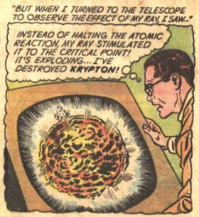 Image - Krypton Exploding (Earth-One) Ellison.png - DC Comics Database