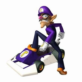 Perles hama mini waluigi voiture - Mamour49