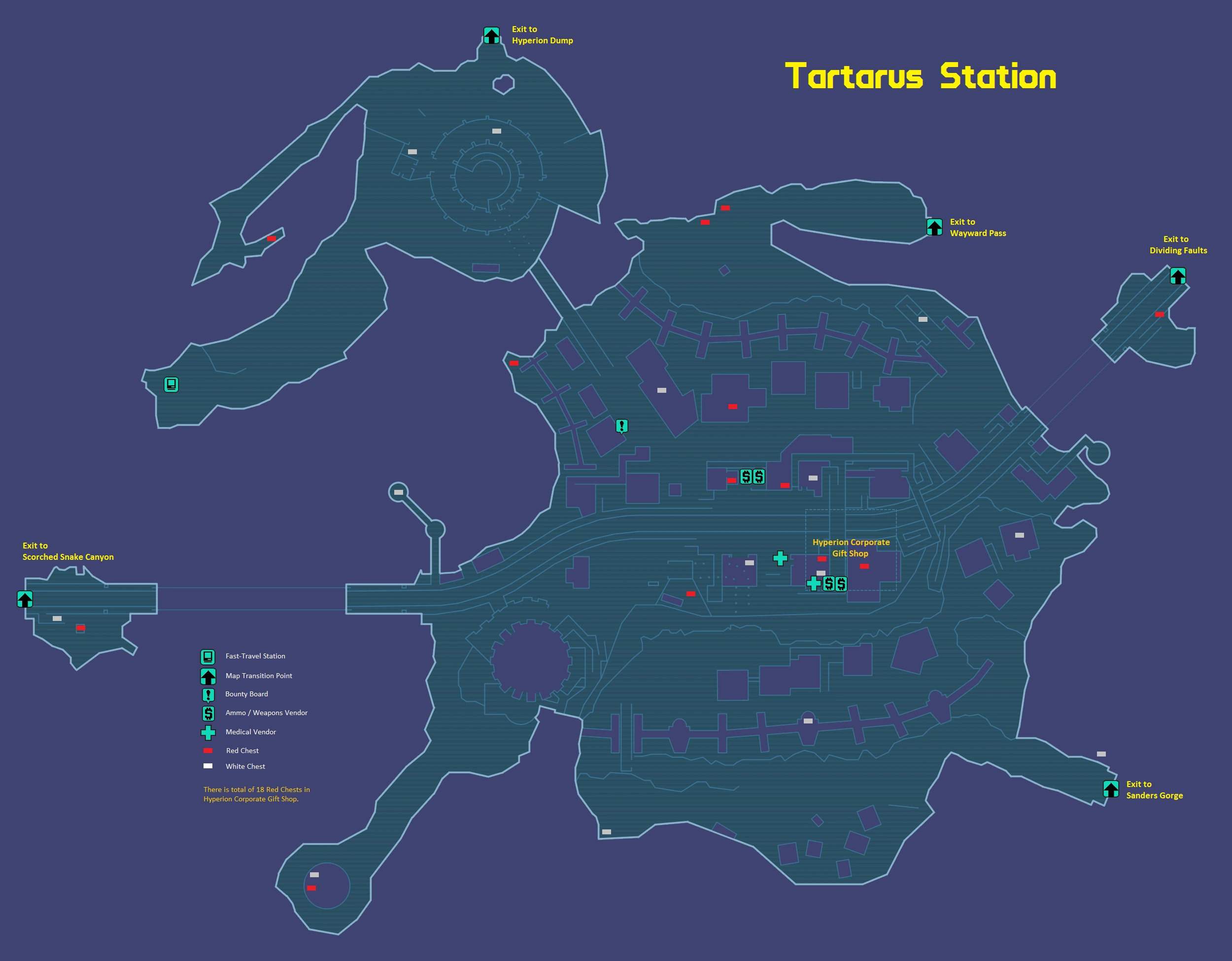 Tartarus Map