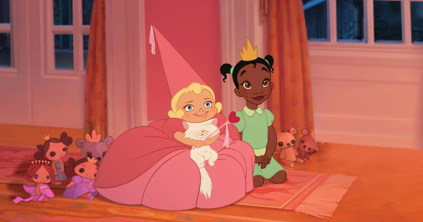 Image - Charlotte and tiana kids.jpg - DisneyWiki
