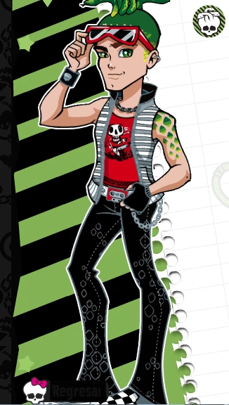 Deuce Gorgon - Wiki Monster High