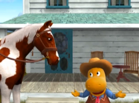 Image - Rancher Tasha with Ralphie.png - The Backyardigans Wiki