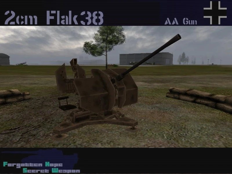 2 cm Flak 38 - Forgotten Hope Secret Weapon Wiki