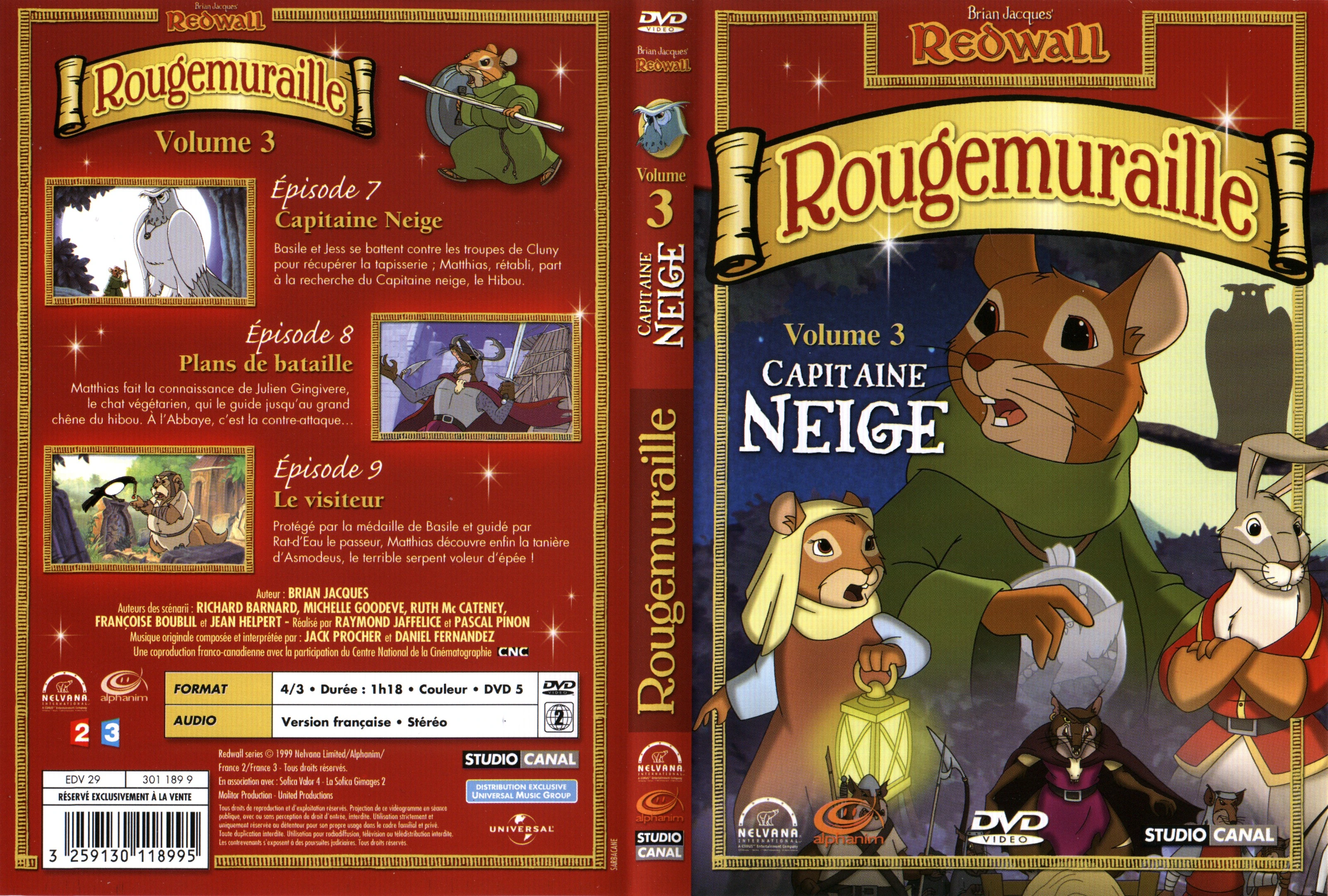 Rougemuraille: Capitaine Neige - Redwall Wiki - Brian Jacques ...