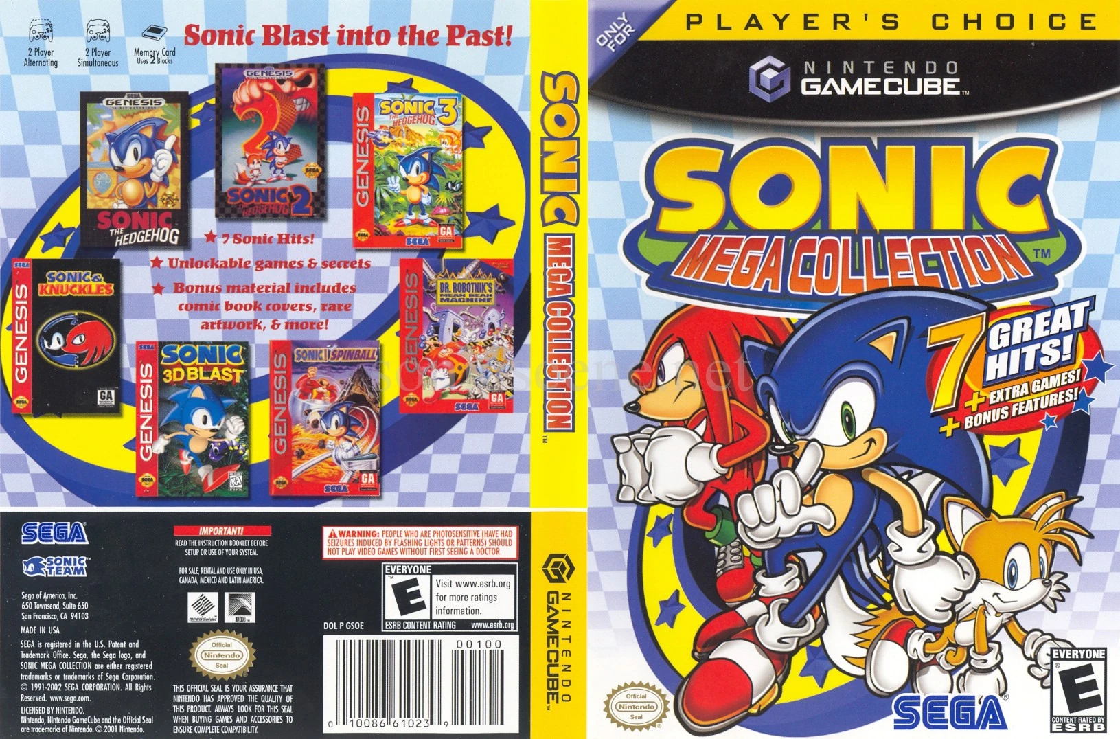 Sonic Mega Collection images - Sonic News Network, the Sonic Wiki