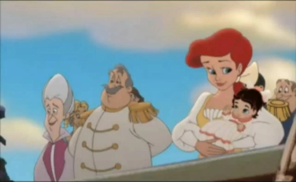 Queen Athena And King Triton Disney Ariel The Little